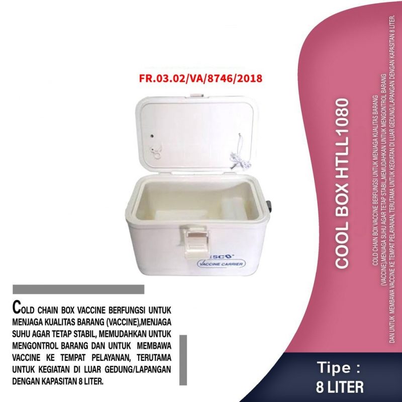 NESCO COOL BOX VAKSIN, 8Ltr | Syaf Unica Indonesia