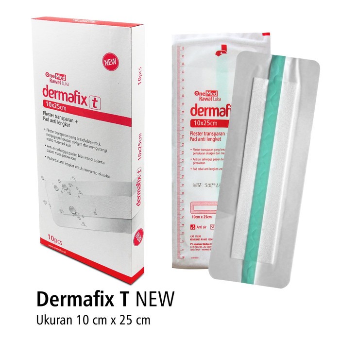 Dermafix-T 10x25cm OneMed box isi 10 | Syaf Unica Indonesia