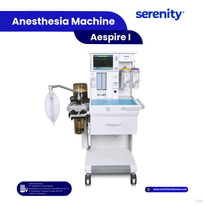 SERENITY ANESTHESIA MACHINE AESPIRE I | Syaf Unica Indonesia