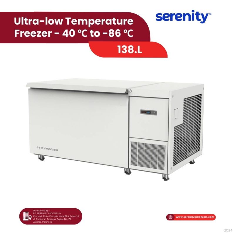 SERENITY ULTRA-LOW TEMPERATURE FREEZER - 40C TO -86C. ( 138 LTR ...