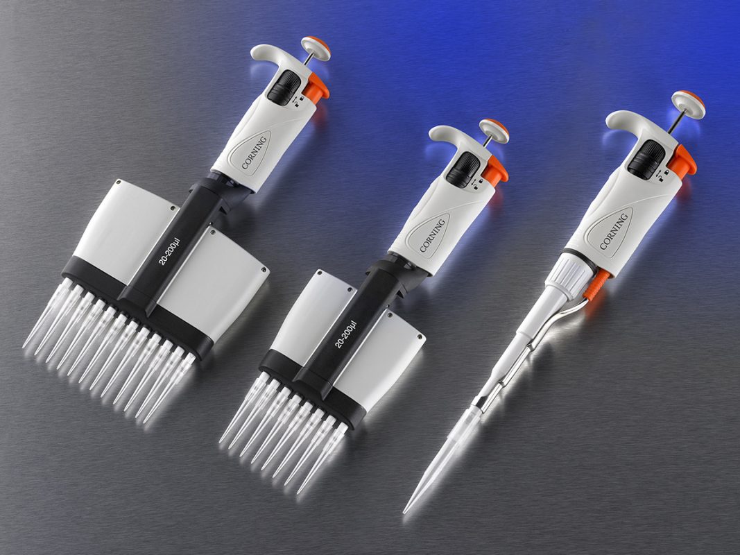Corning® 50-300 µL Lambda™ Plus 12 Channel Pipettor; Autoclavable ...