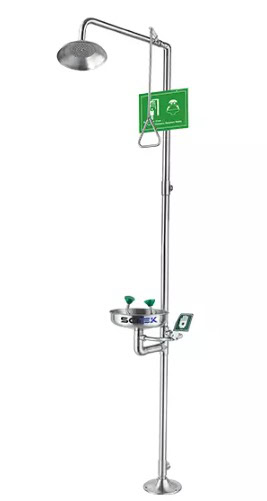 Combined Emergency Shower & Eye Wash_SS304 Ball Valve | Syaf Unica ...