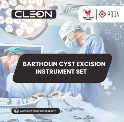 CLEON BARTHOLIN CYST EXCISION INSTRUMENT SET | Syaf Unica Indonesia